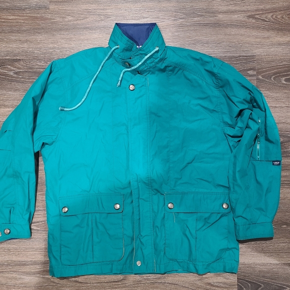 London Fog | Jackets & Coats | Vintage Turquoise London Fog Windbreaker ...